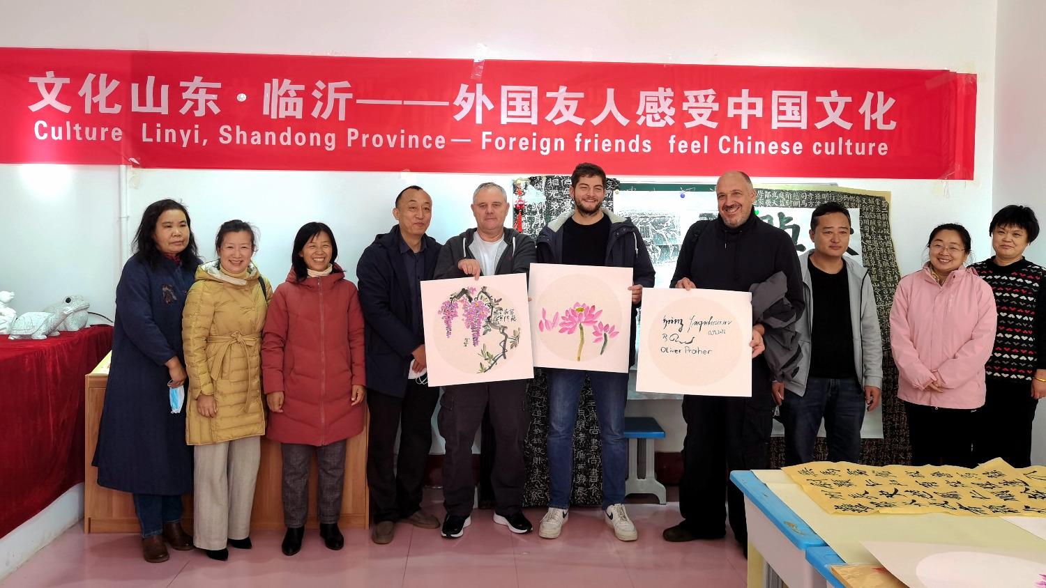 Foreign friends visit E.China Shandong Junan County to feel Chinese ...